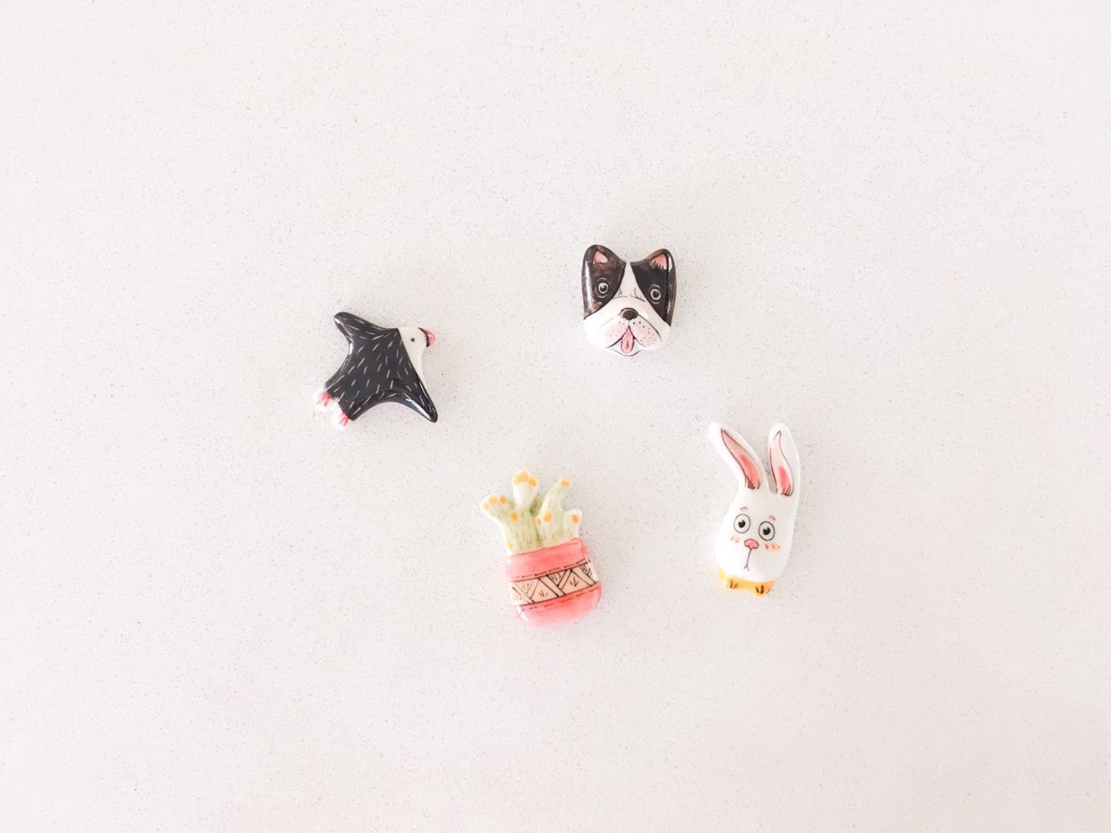 Handmade Ceramic Magnet Kitchen Decor Home Decor Fridge Magnet - Etsy UK