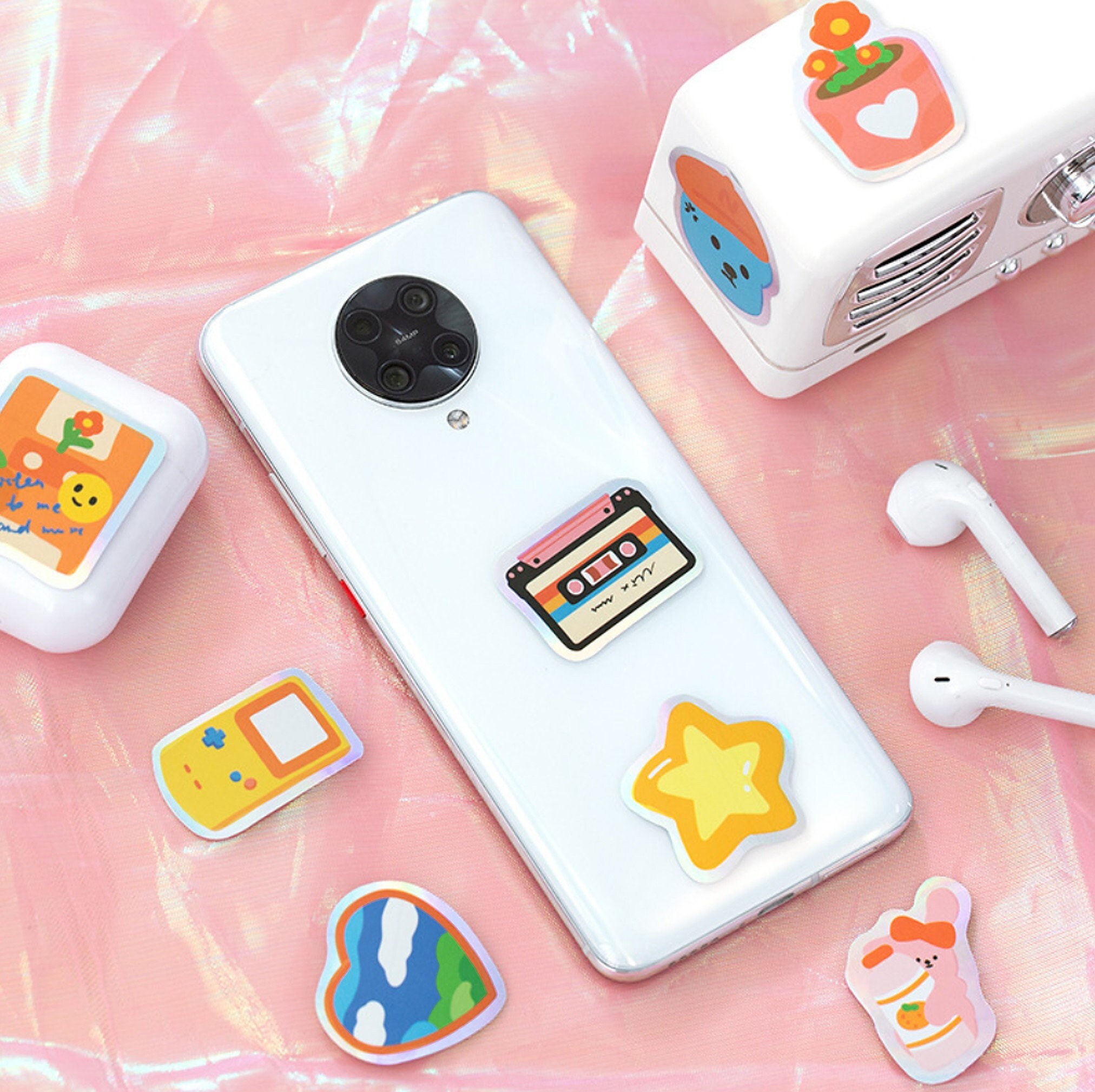 Cute Waterproof Sticker Pack (40 Stickers)/scrapbooking/phone Sticker ...