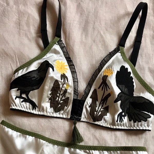 Silk Bra - Etsy