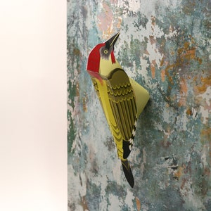 Wall Art, DIY Woodpecker, Paper Art Craft Project - Etsy