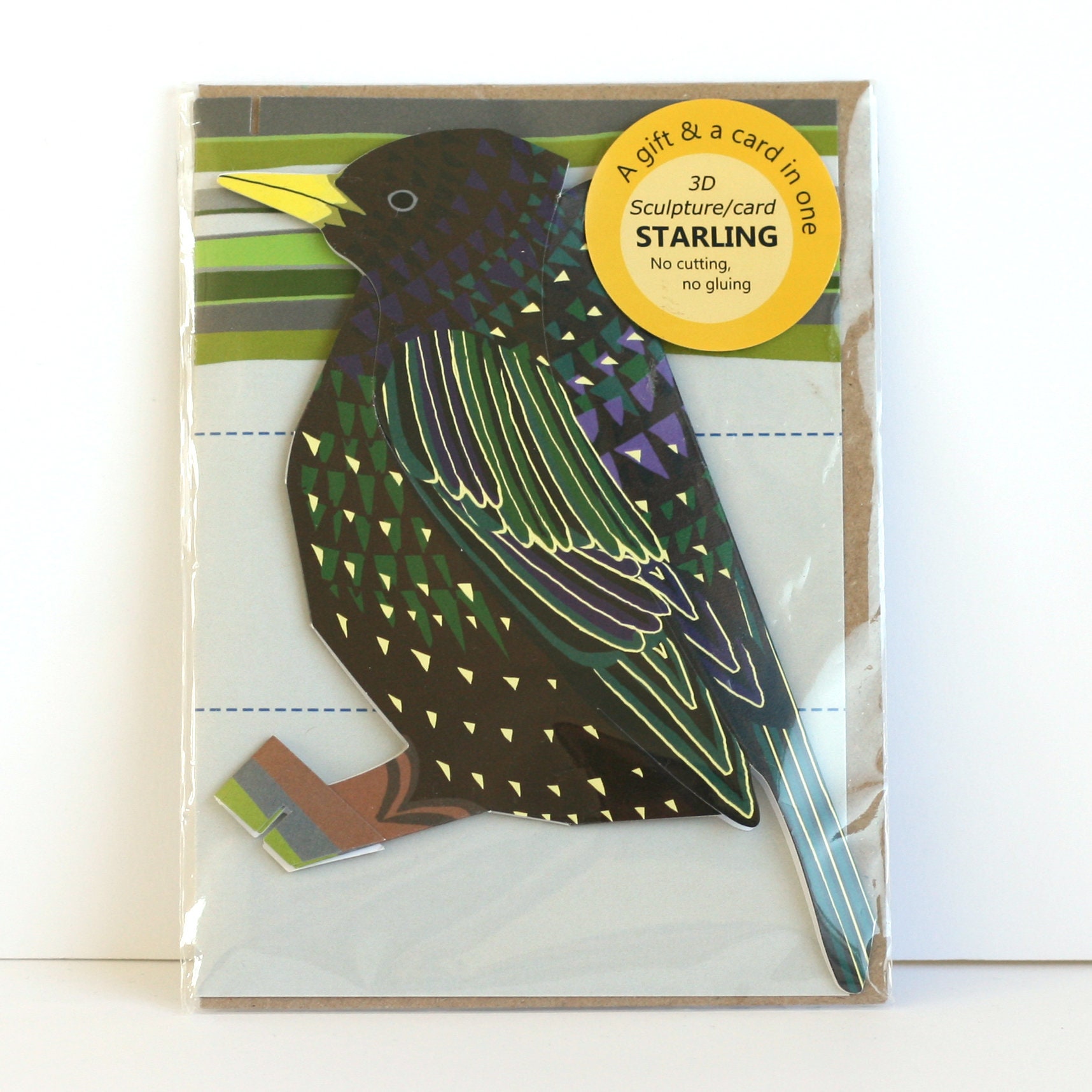 Starling Card Paper Art Starling Decoration Starling Gift - Etsy UK