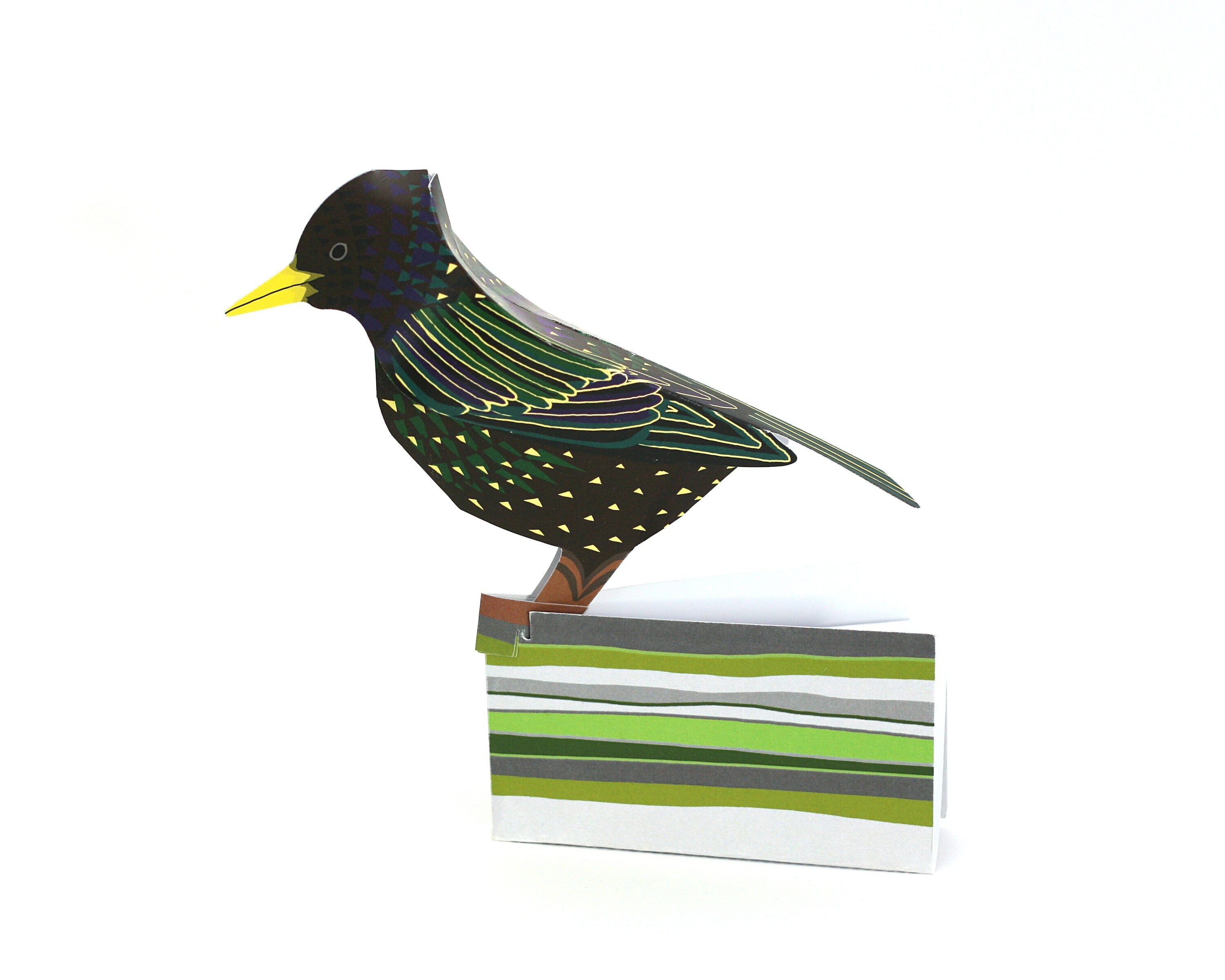Starling Card Paper Art Starling Decoration Starling Gift - Etsy UK