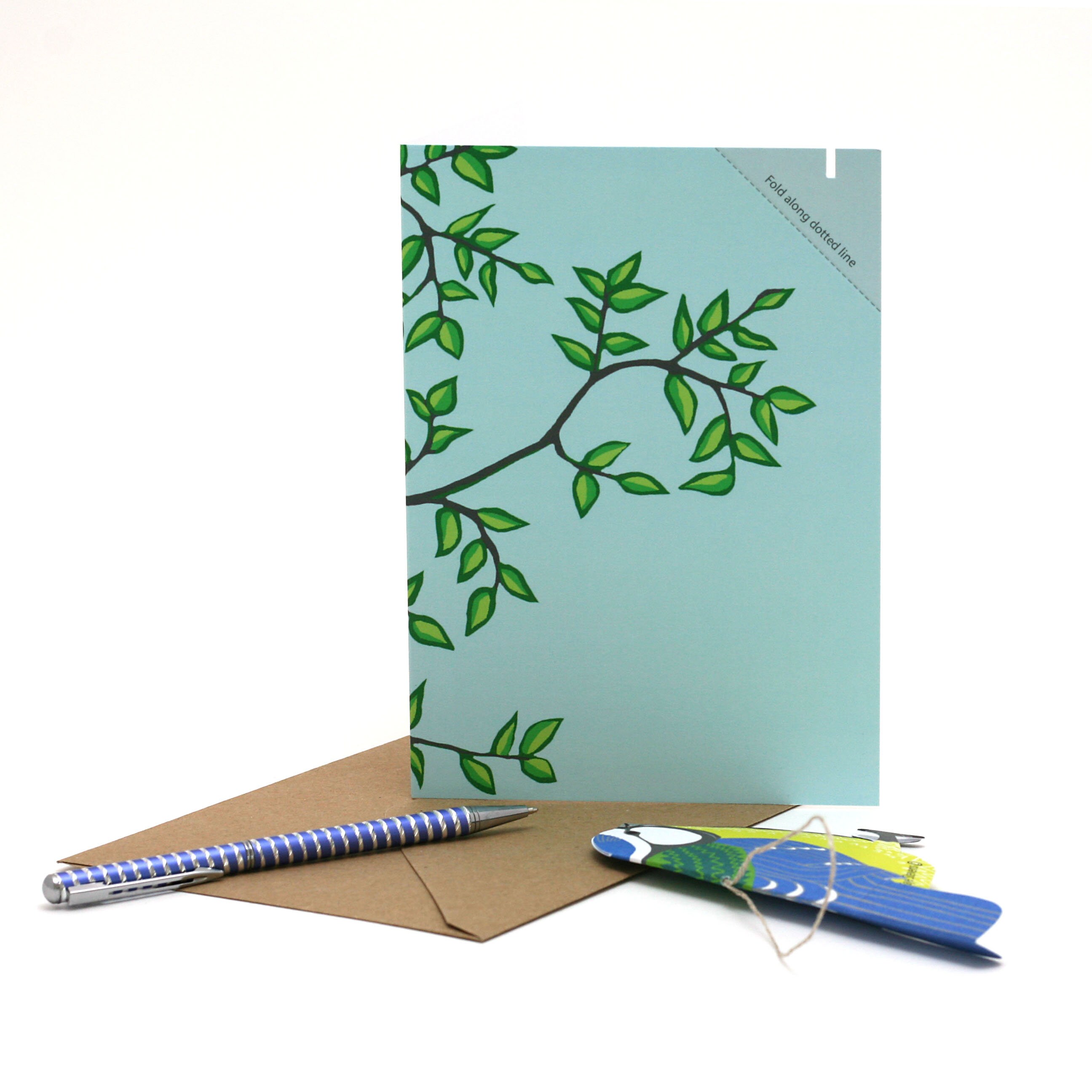 Blue Tit Pop-up Card: 3D Paper Bird Decoration - Etsy UK