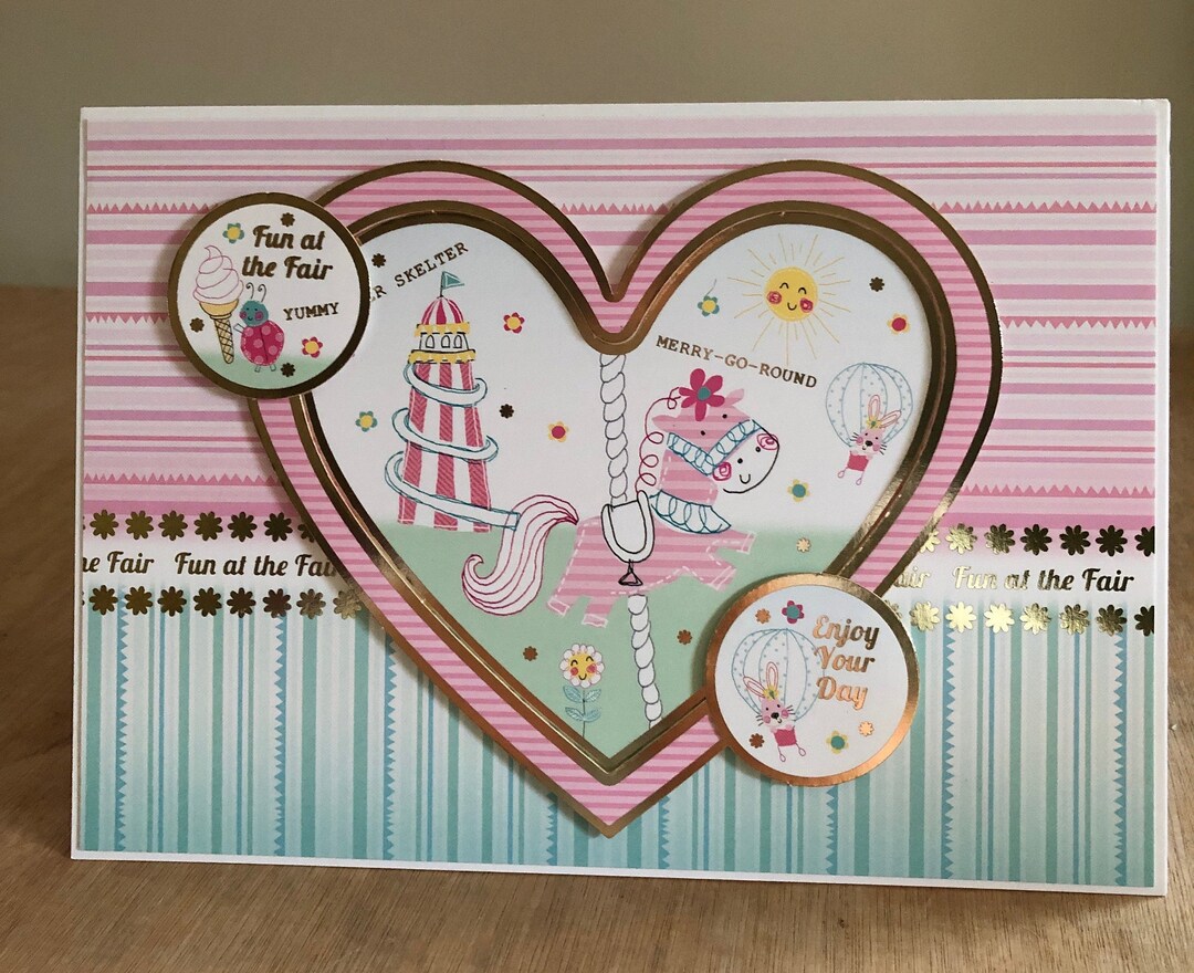 Fairground Themed Birthday Card for Young Boys or Girls - Etsy