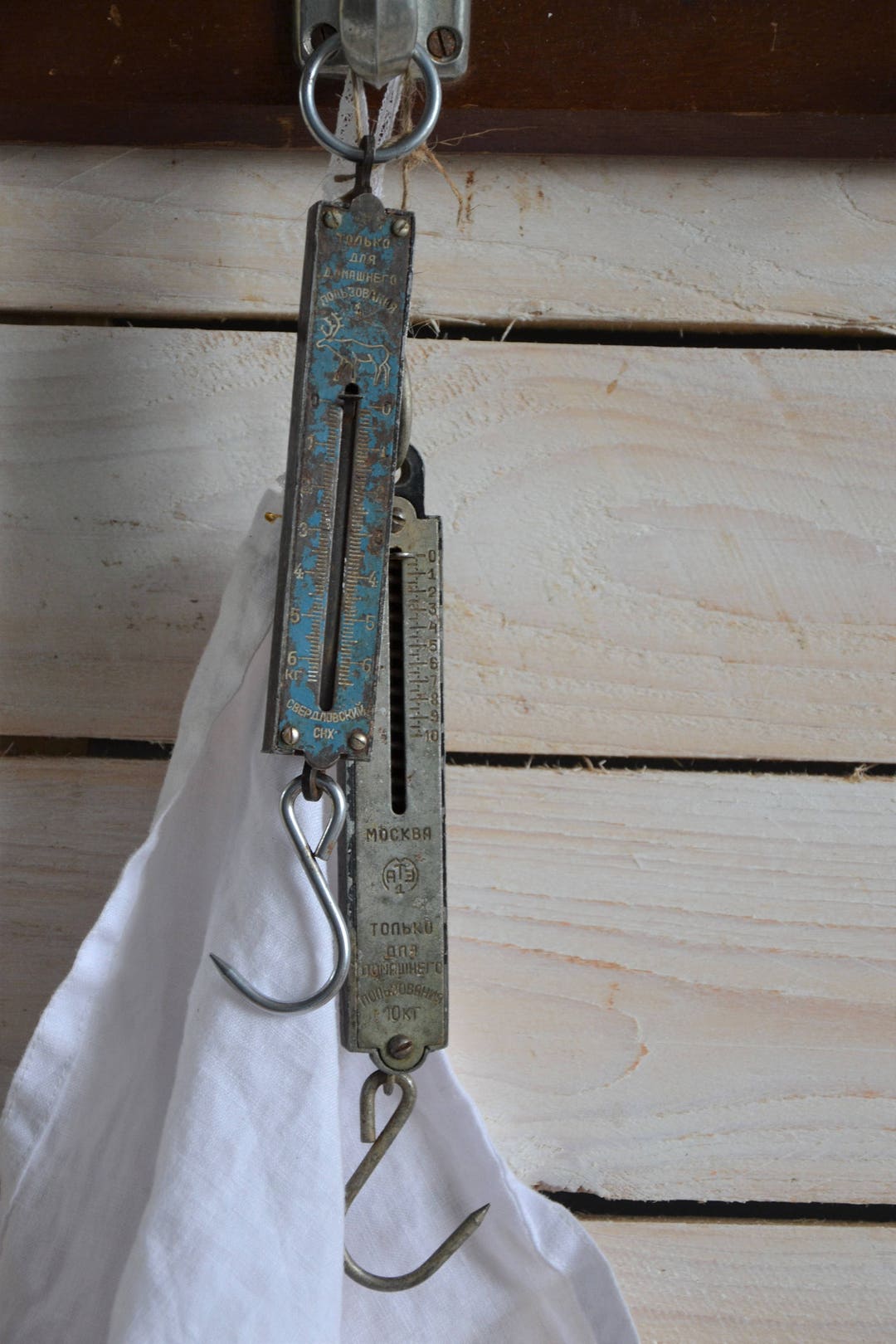 Vintage Kitchen Scale, Hanging Scale, Vintage Hanging Scale, Rustic ...
