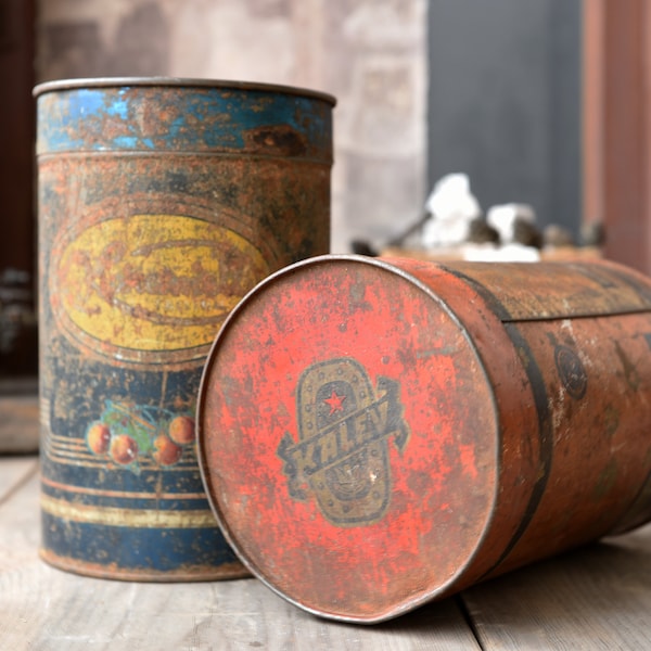 Tin Candy Box - Etsy