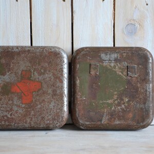 Vintage Medical Box Red Cross Medicine Box Vintage Doctor - Etsy