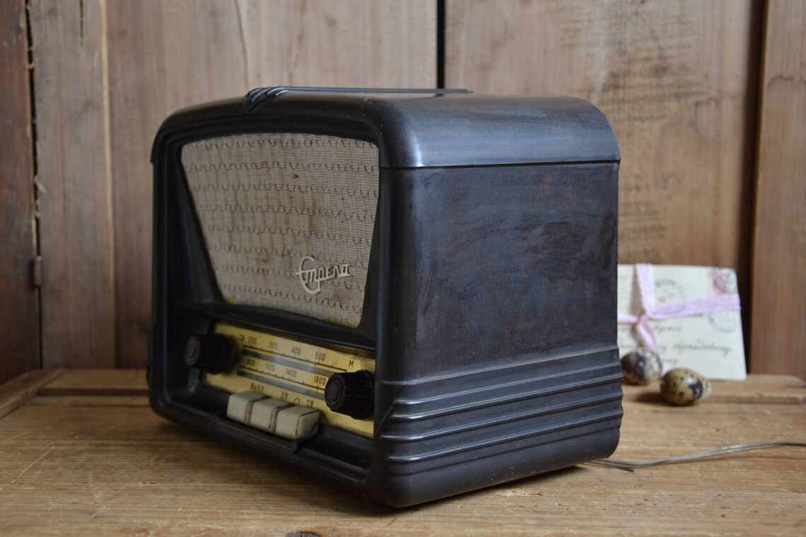Vintage Miniature Radio Radio Strela Old Radio Cabinet Mid | Etsy