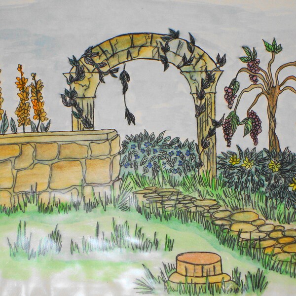 Secret Garden Clip Art - Etsy