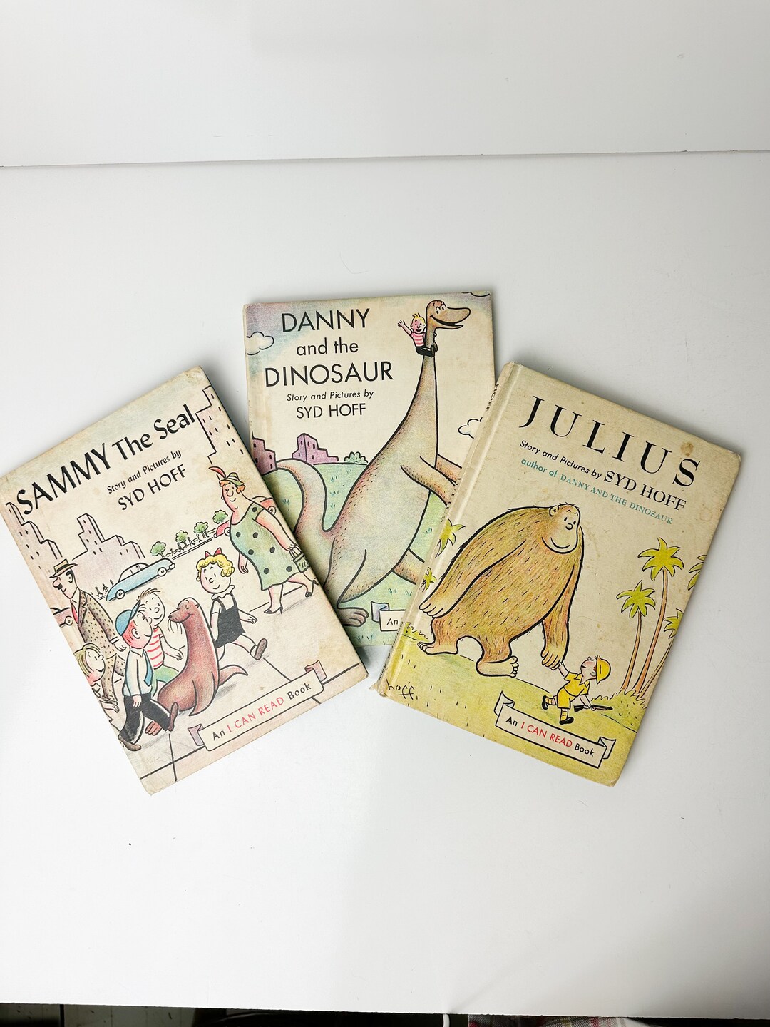 Danny and the Dinosaur, Julius, & Sammy the Seal Childrens Book Set of ...