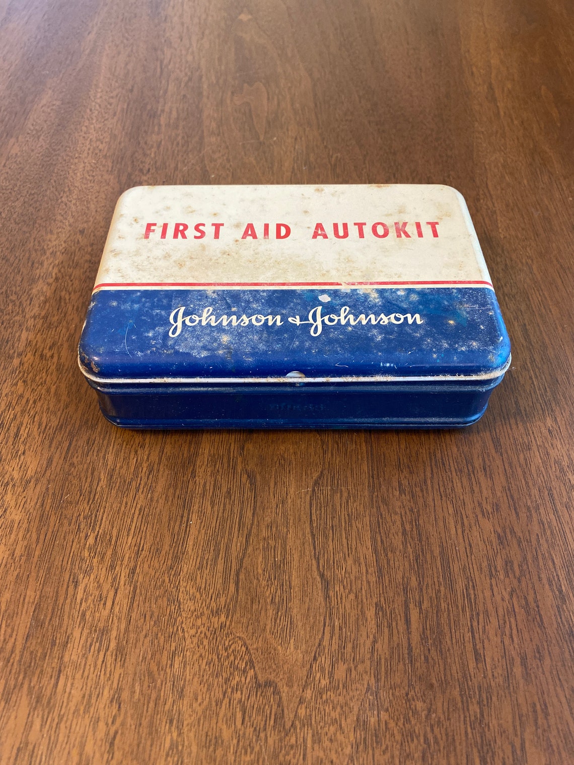 Vintage Johnson & Johnson First Aid Autokit With Contents / - Etsy