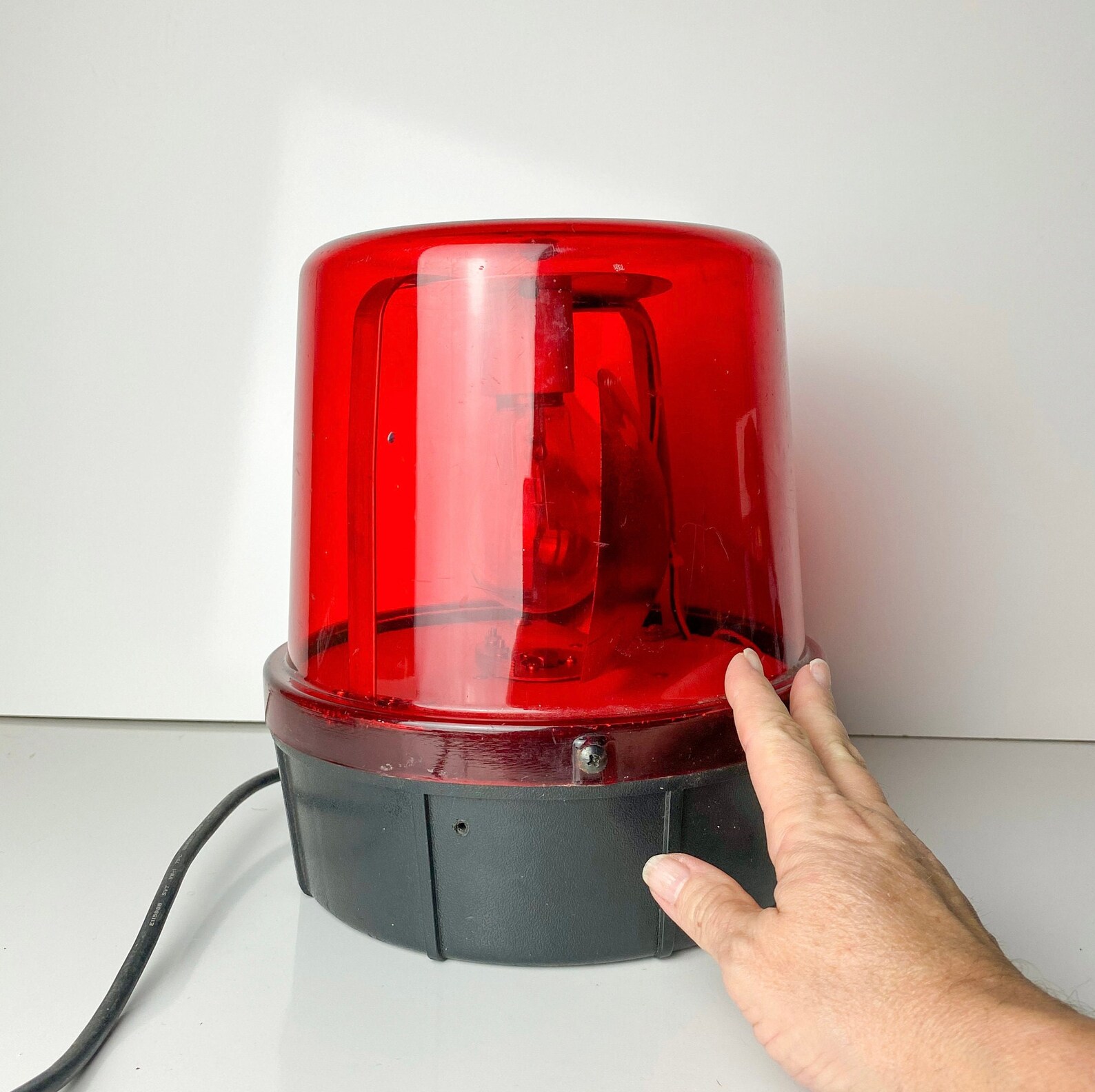 Vintage Emergency Red Light Rotating 360 Warning Lamp Party - Etsy