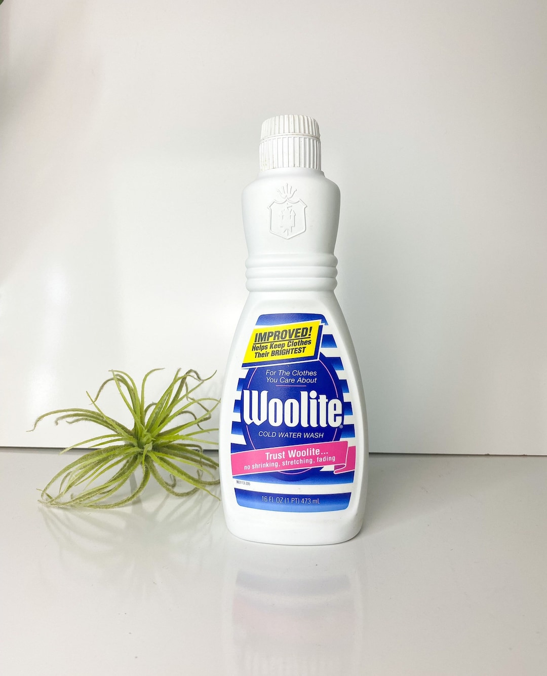 Vintage Advertising 1991 Woolite Laundry Bottle Vintage Retro Laundry ...