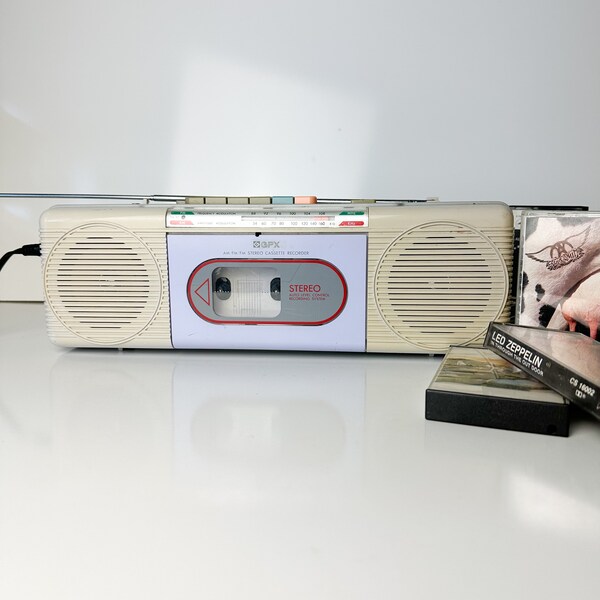 Radios Vintage With Cassette - Etsy