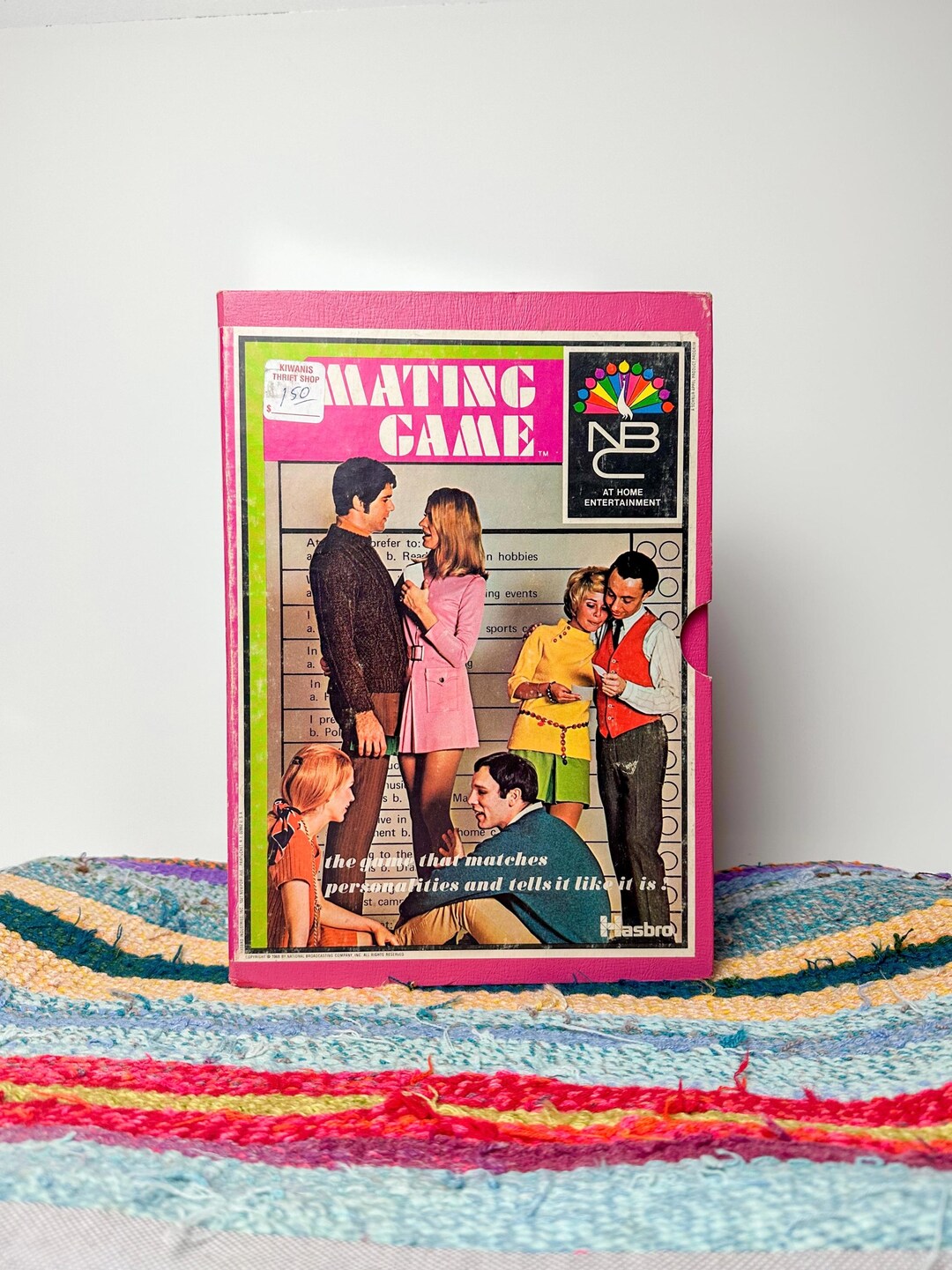 Vintage 1969 Mating Game, Hasbro NBC Board Game - Etsy