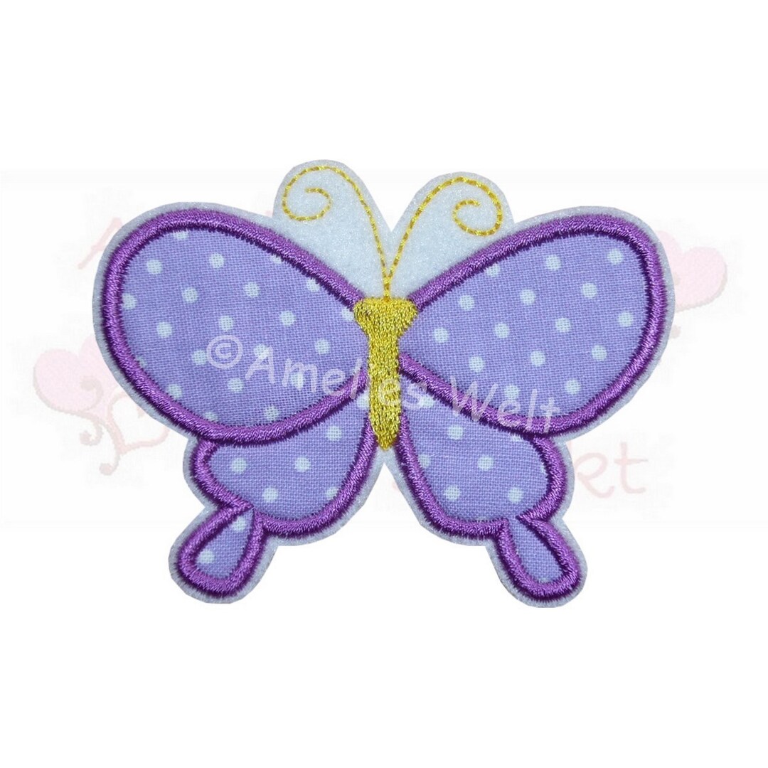 Patch Application Butterfly Patch Button Patches for Children to the ...