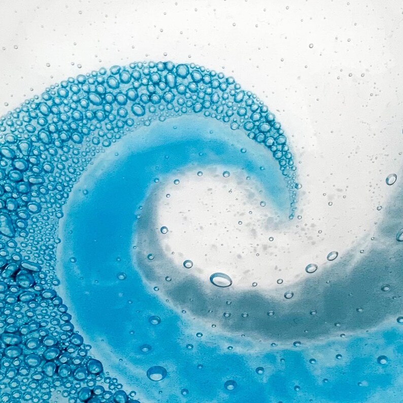 Fused Glass Wave Dish - Etsy UK