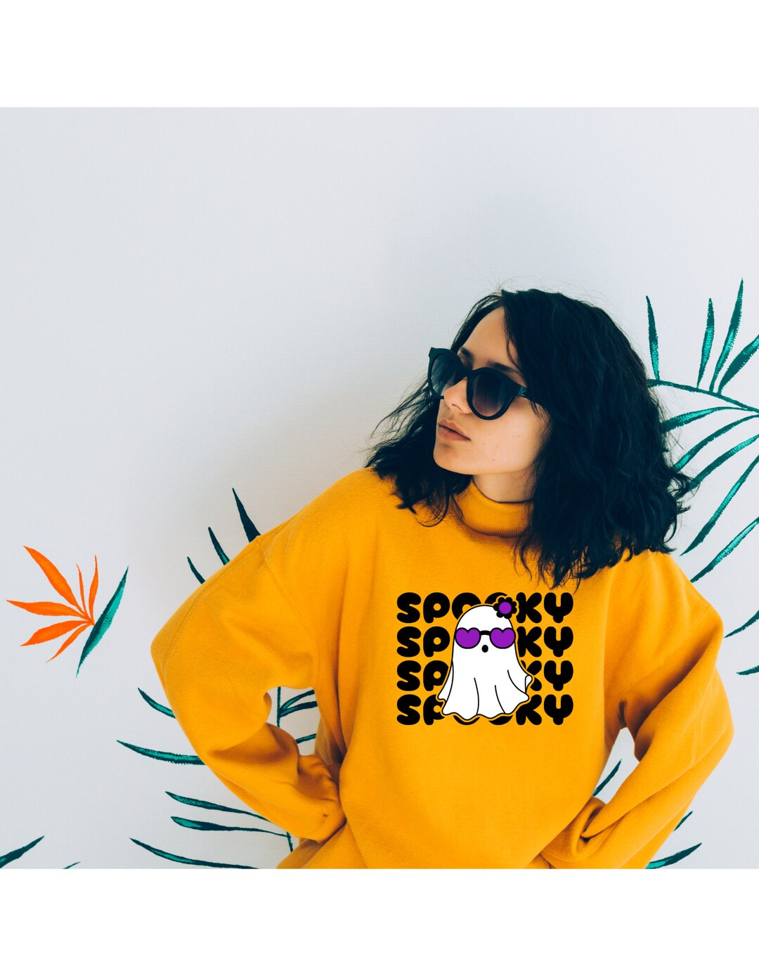 Spooky Ghost Girl PNG - Etsy