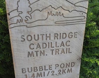 Acadia National Park Trail Signs - Etsy