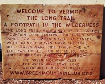 Replica Hiking Trail Signs and Custom Woodcarving by TrailSigns