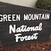 Green Mountain National Forest Sign - Etsy