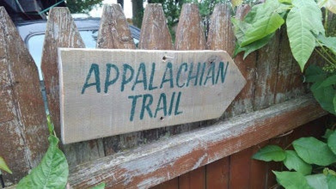 Hand-painted Appalachian Trail Arrow Sign - Etsy