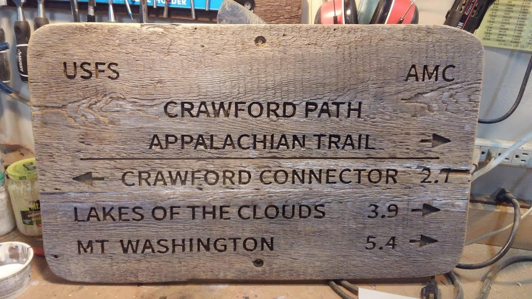 CRAWFORD PATH Appalachian Trail - Etsy