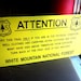 Mt Washington - White Mountains Warning Sign - "worst Weather in ...