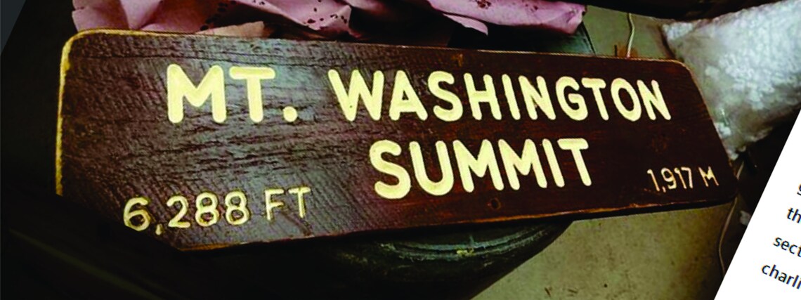 Mount Washington Summit Sign - Hand Carved - Etsy