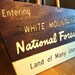White Mountains National Forest Entrance Sign - Etsy