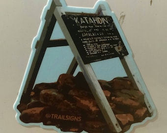 Katahdin Sign - Etsy
