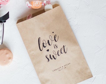 Love is Sweet Bags | Etsy