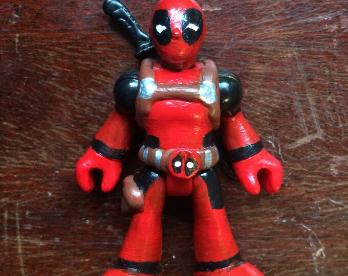 Deadpool Custom Imaginext Figure - Etsy