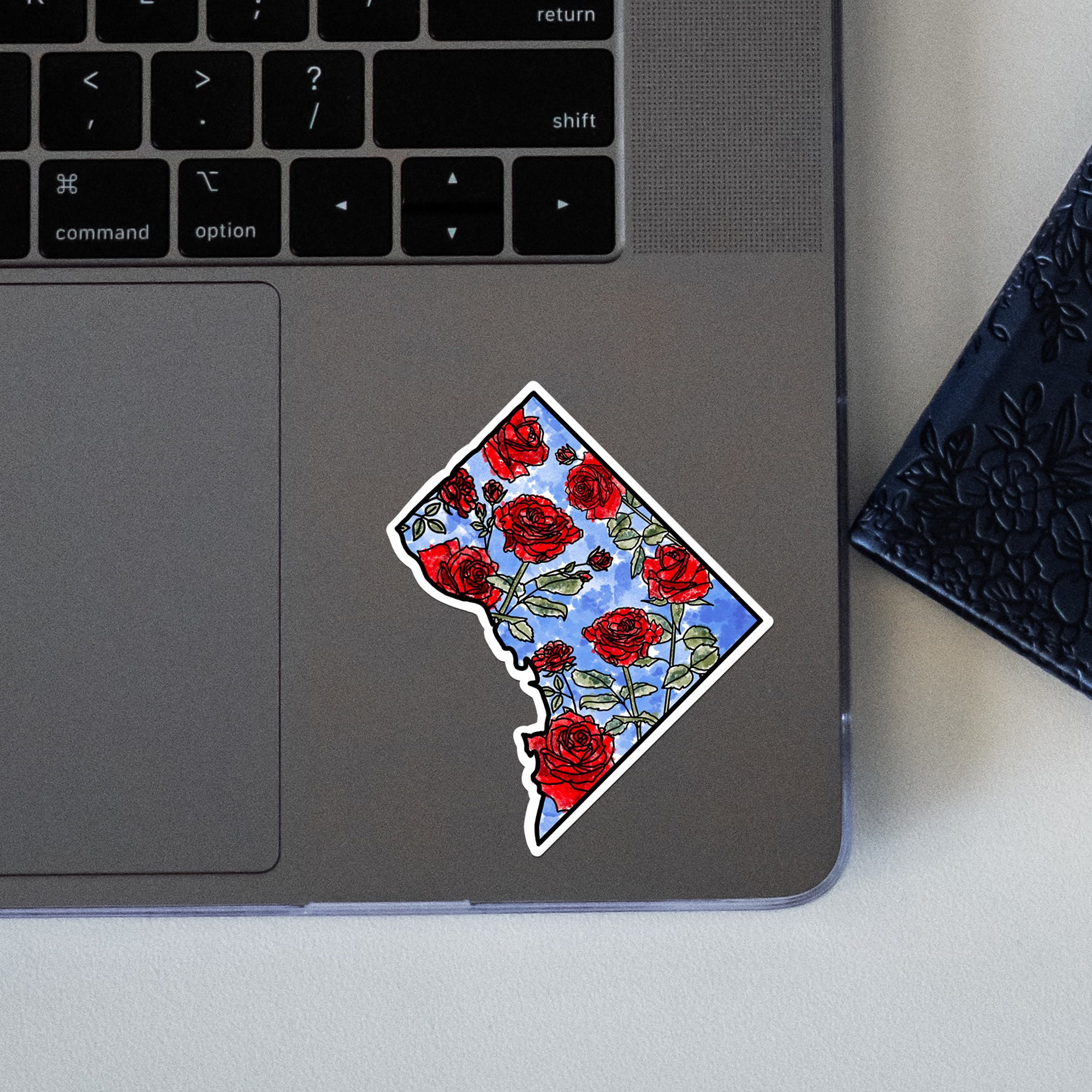 Washington DC State Flower Sticker WATERPROOF - Etsy