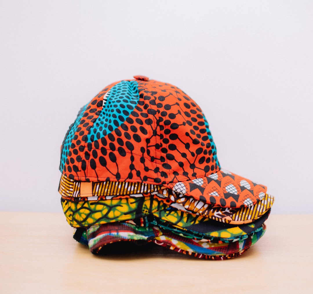 African Kitenge Baseball Cap - Etsy