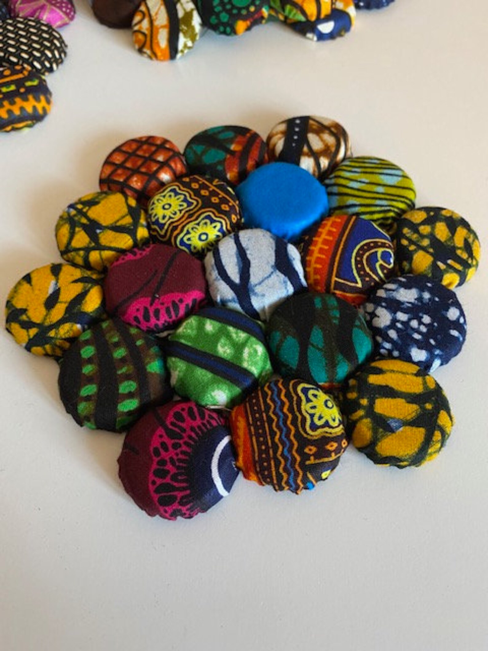 Beautiful Fun African Recycled Bottle-top Coasters - Etsy