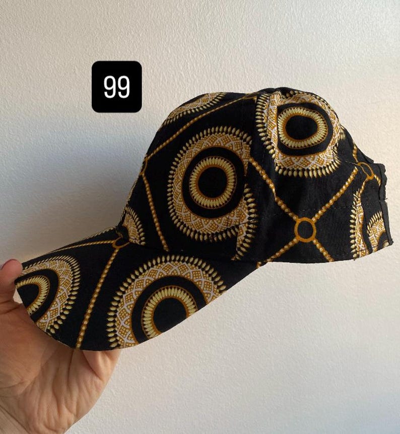African Kitenge Baseball Cap - Etsy