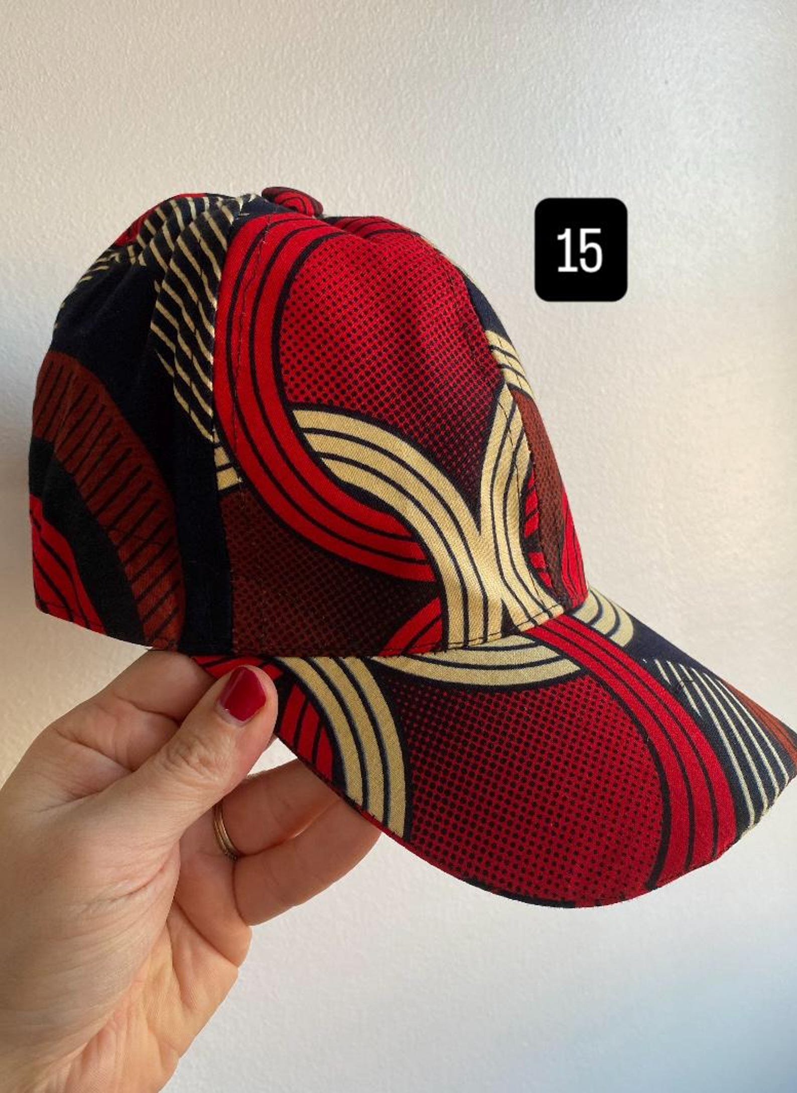 African Kitenge Baseball Cap - Etsy