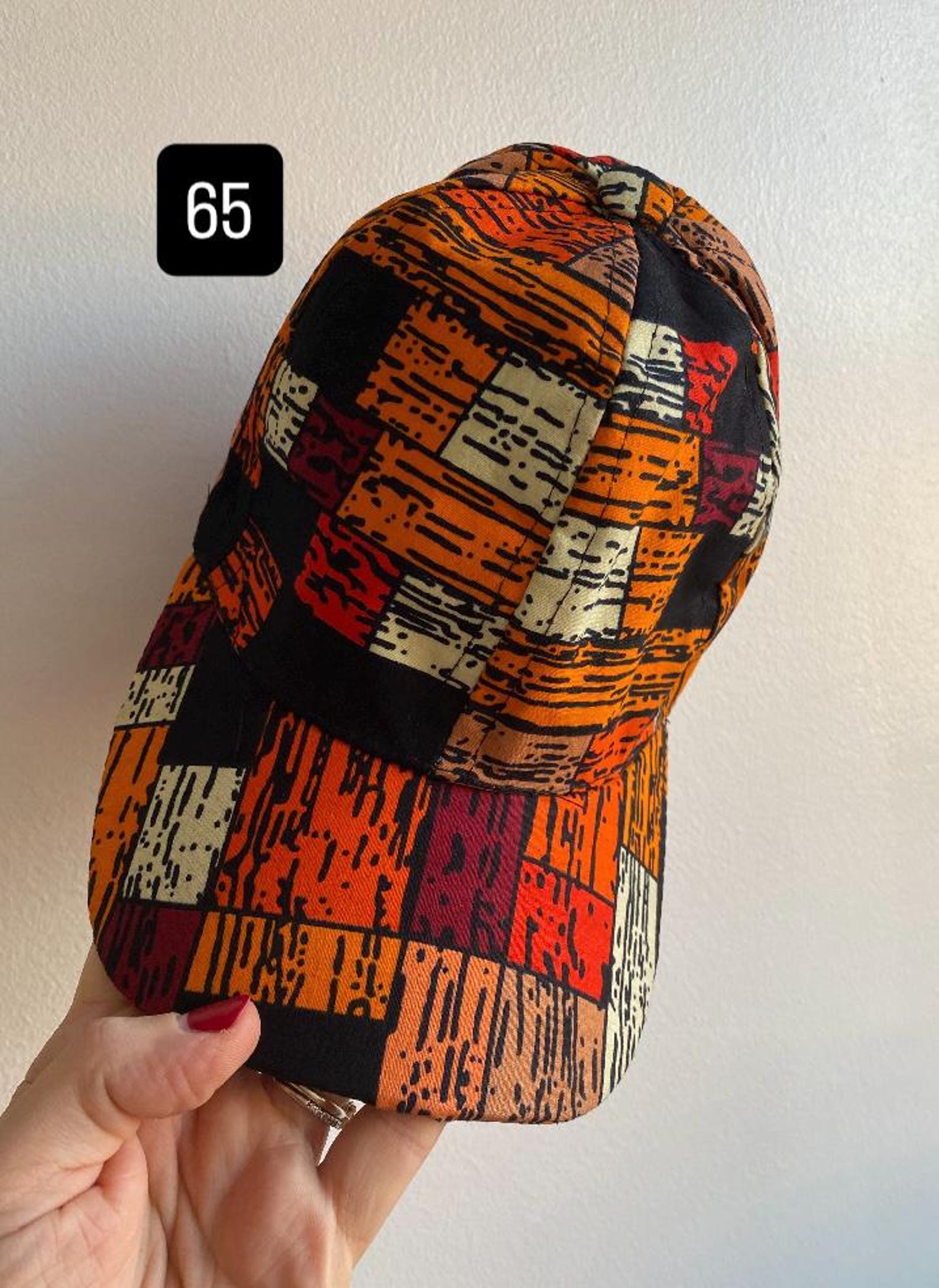 African Kitenge Baseball Cap - Etsy