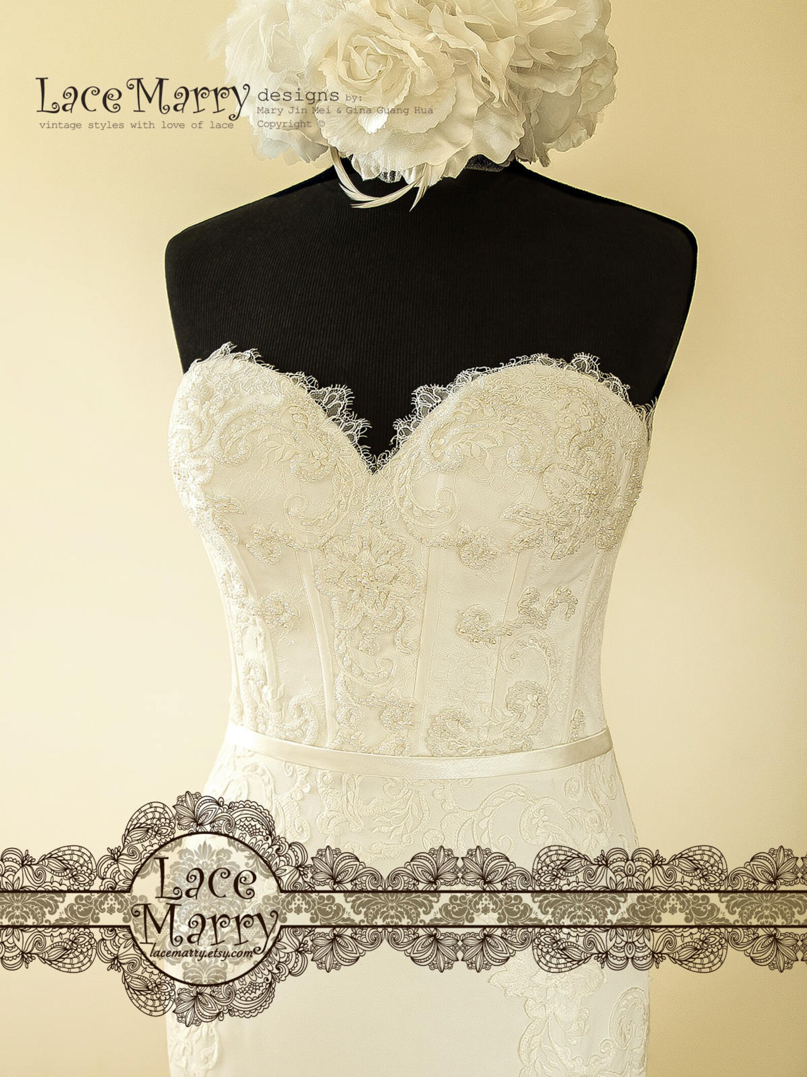 Hand Beaded Wedding Dress in Bohemian Luxury Style With - Etsy
