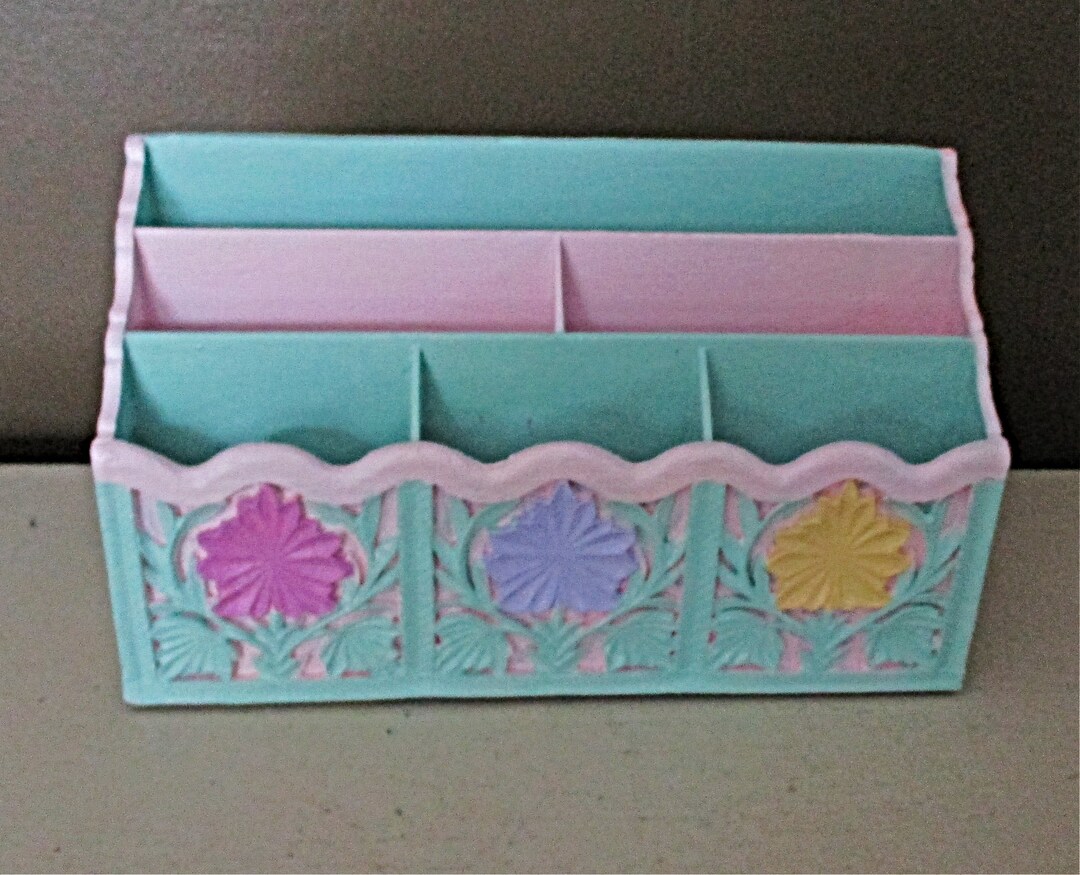 Desk Organizer, Mail Holder, Bill and Letter Holder, Desk Storage and ...