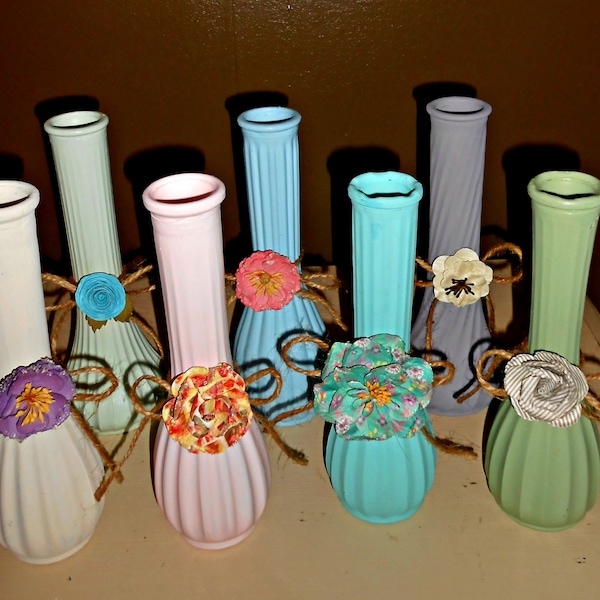 Shabby Chic Vases - Etsy