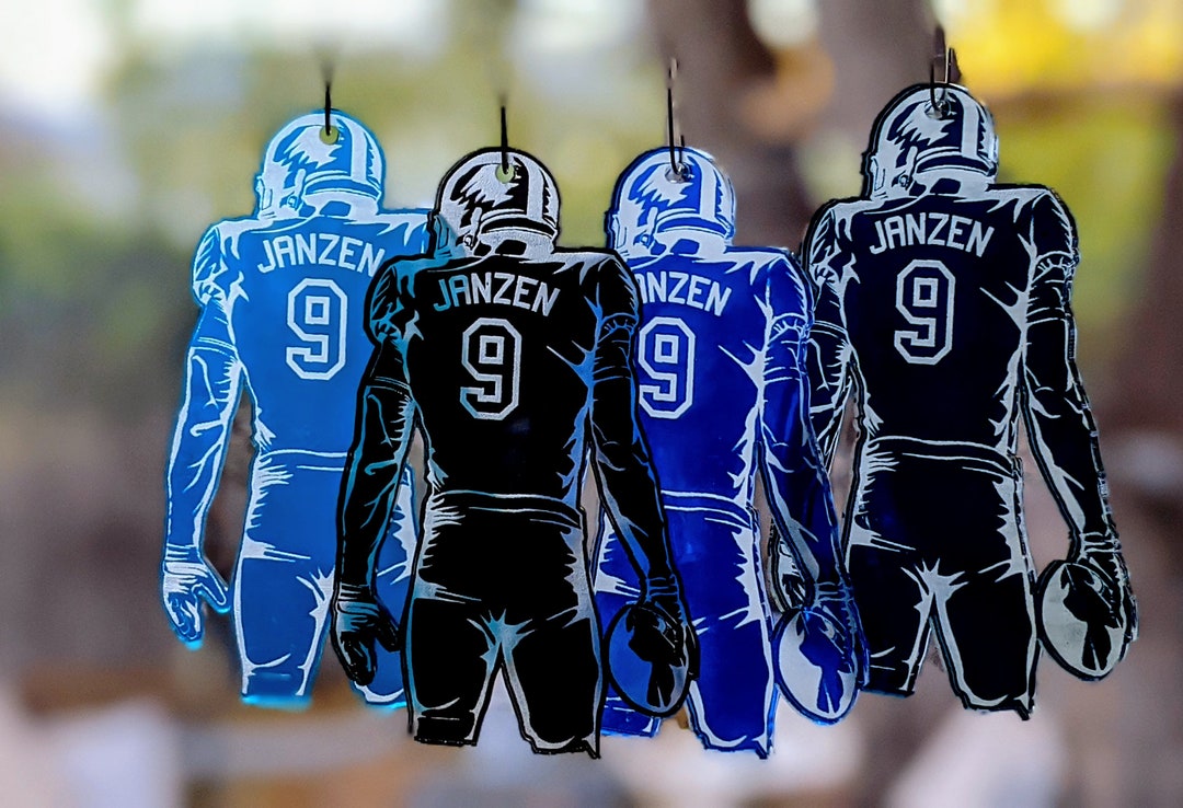 Custom Acrylic Football Player - Etsy