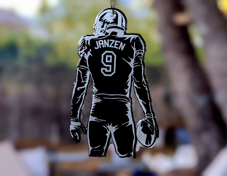 Custom Acrylic Football Player - Etsy