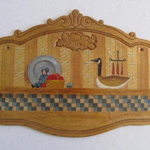 Folk Art, Folk Art Wall Decor, Folk Art Wall Plaque, Wall Decor ...