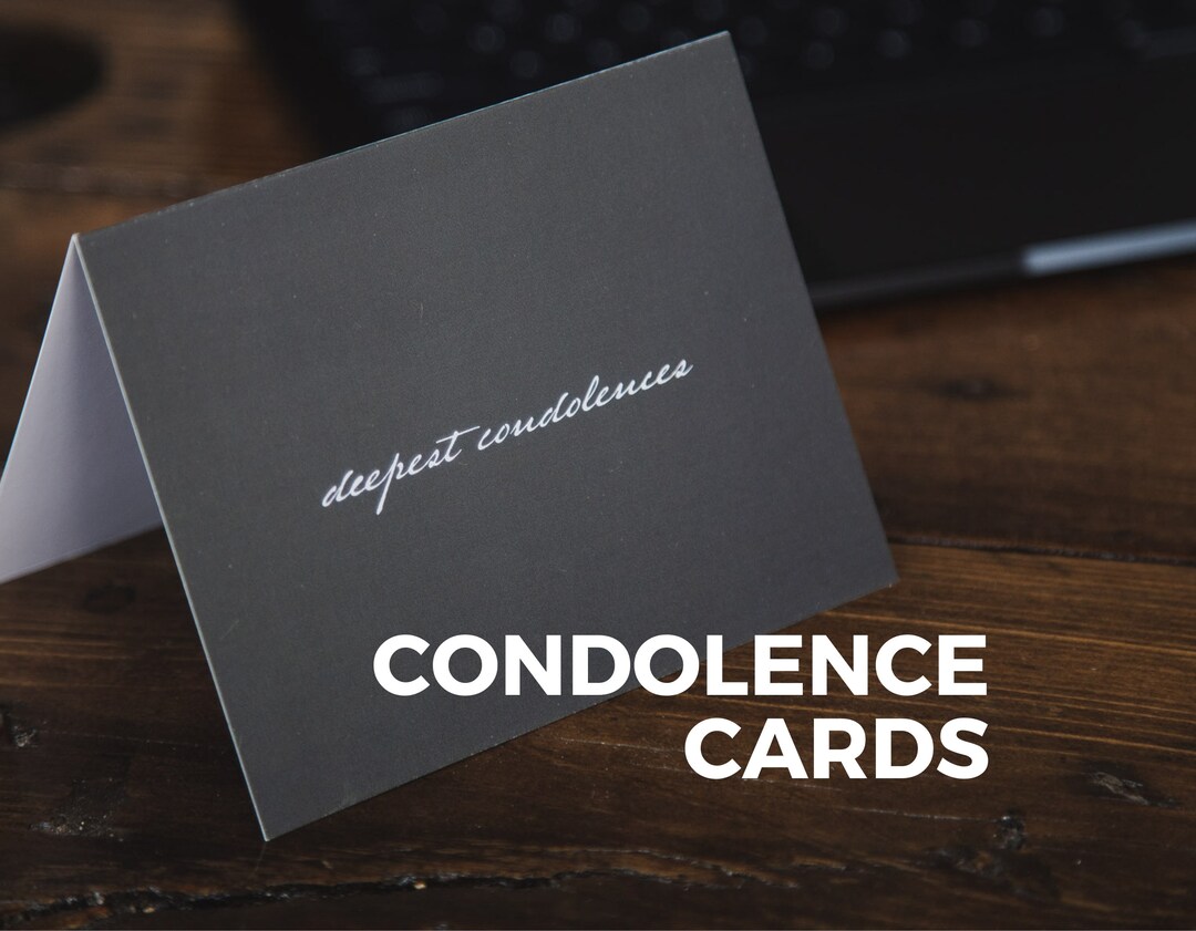 Fine Art Condolence & Sympathy Cards - Etsy