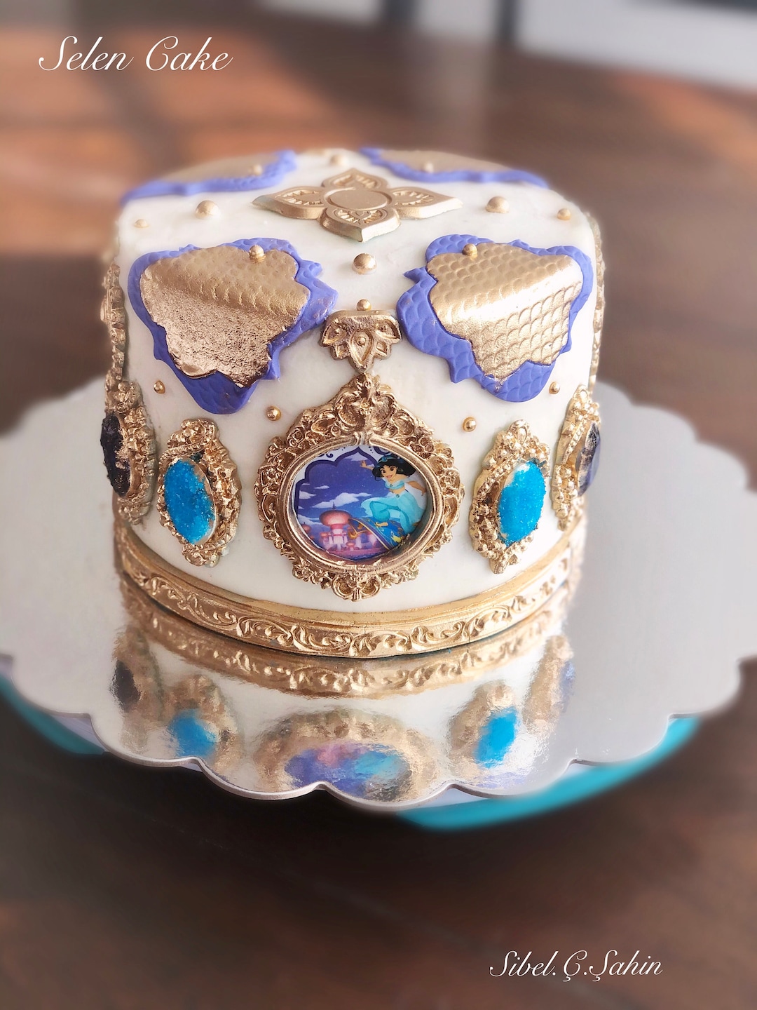 Jasmine Birthday Cake - Etsy