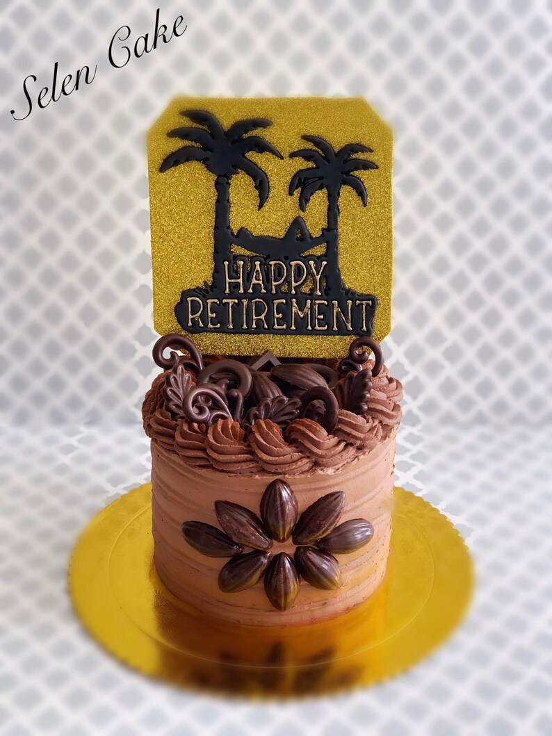Retirement Cake - Etsy