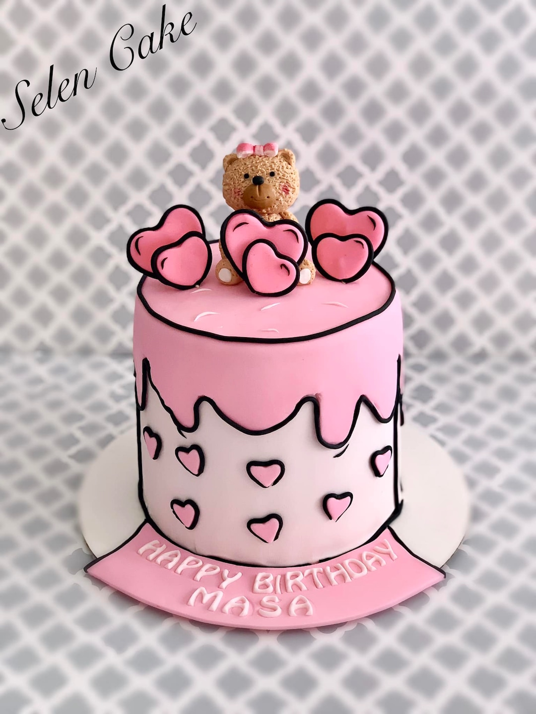 Cartoon Cake - Etsy