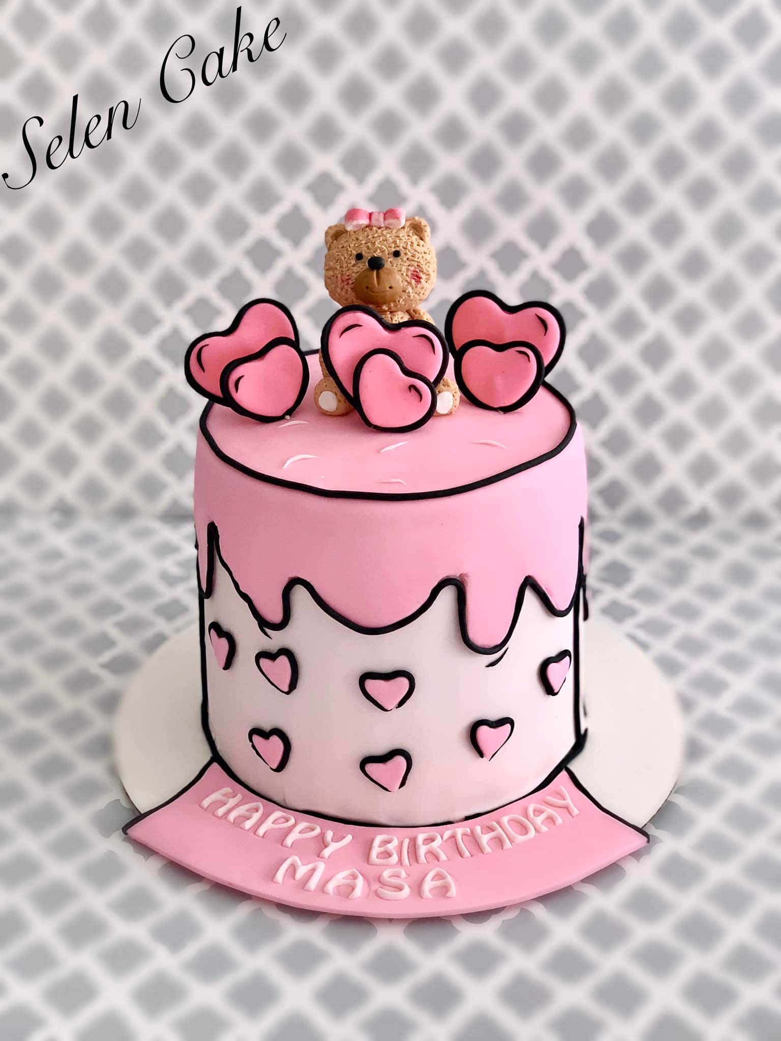 Cartoon Cake - Etsy